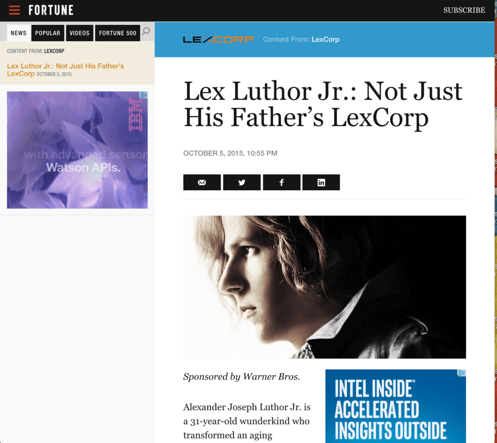 19 Amazing Native Advertising Ad Examples