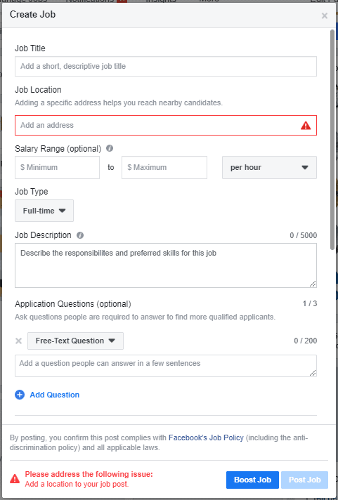 The Ultimate Guide To Facebook Job Postings